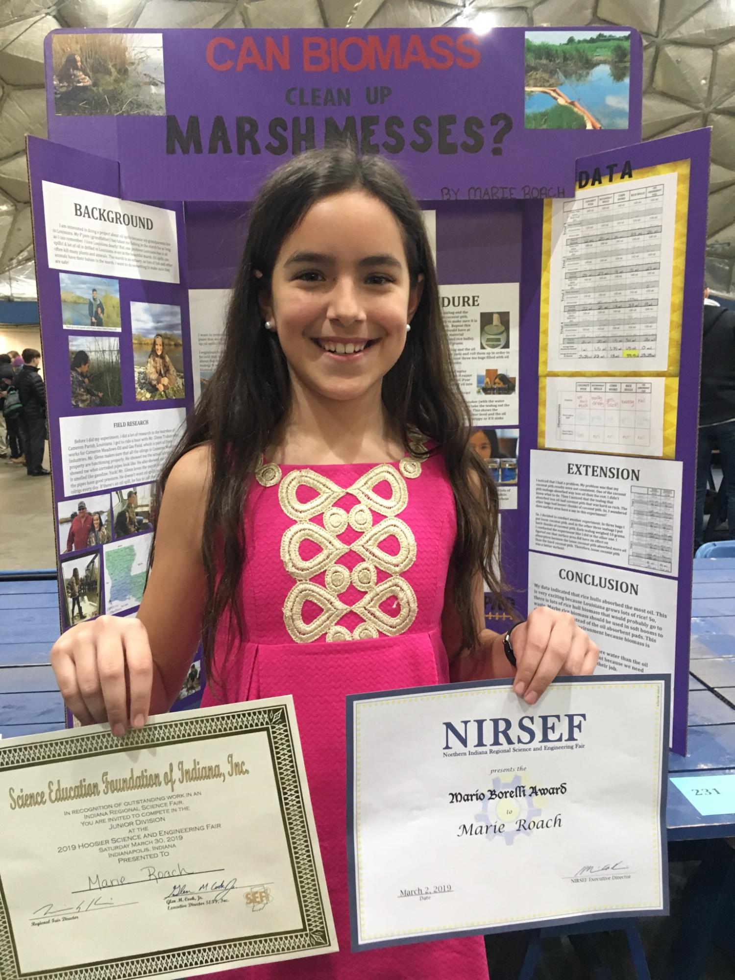 Prairie Vista student wins at NIRSEF - Prairie Vista Elementary School
